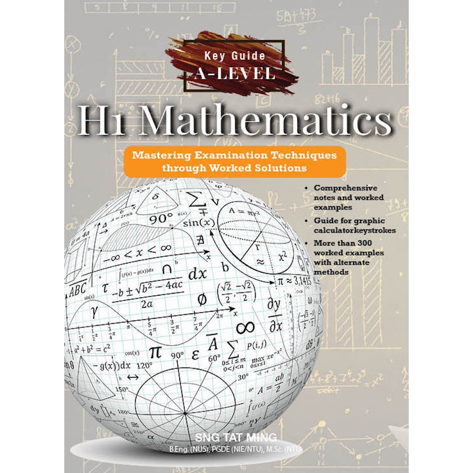 Key Guide A-Level H1 Mathematics / Syllabus/ GCE A level Mathematics ...