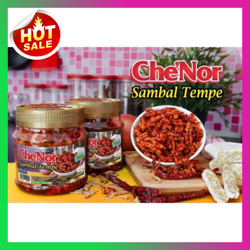 Sambal Tempe Che Nor (300Gram) - hanarizqy | Shopee Malaysia