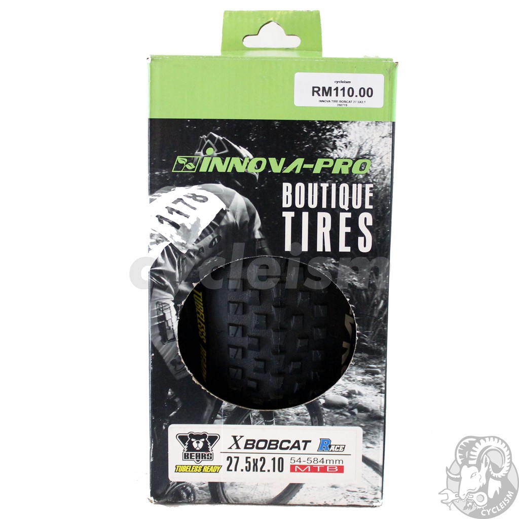 INNOVA PRO TIRE X BOBCAT 27.5X2.10 TUBELESS READY MTB TIRE MOUNTAIN ...