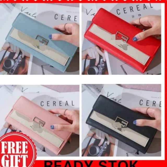 🌟READY STOK🌟WOMAN LONG PURSE YOUNG PURSE | Shopee Malaysia