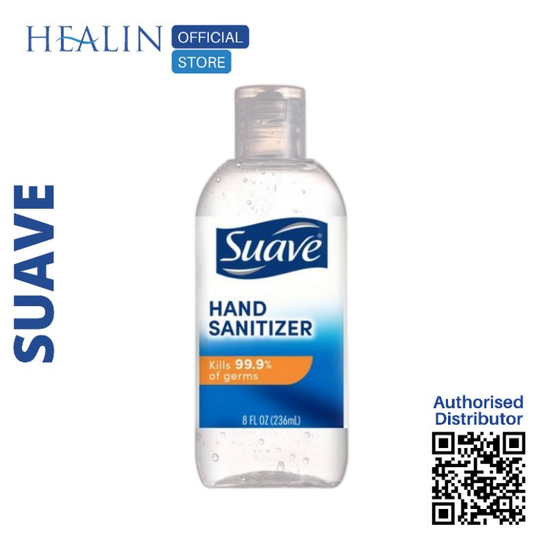 SUAVE Hand Sanitizer 75% Alcohol 236ml | Shopee Malaysia