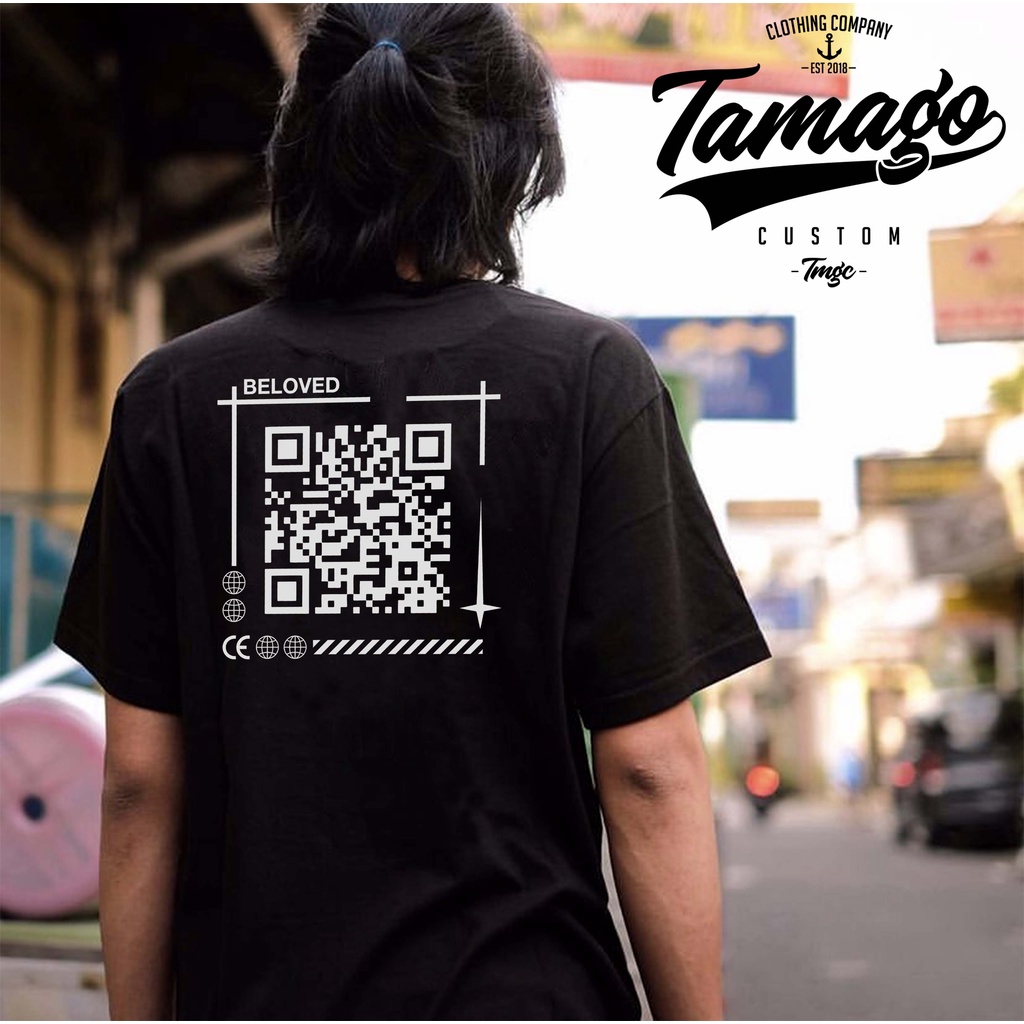 Custom QR Code T-shirts / Barcodes / Viral Bucin T-shirts / Free to ...