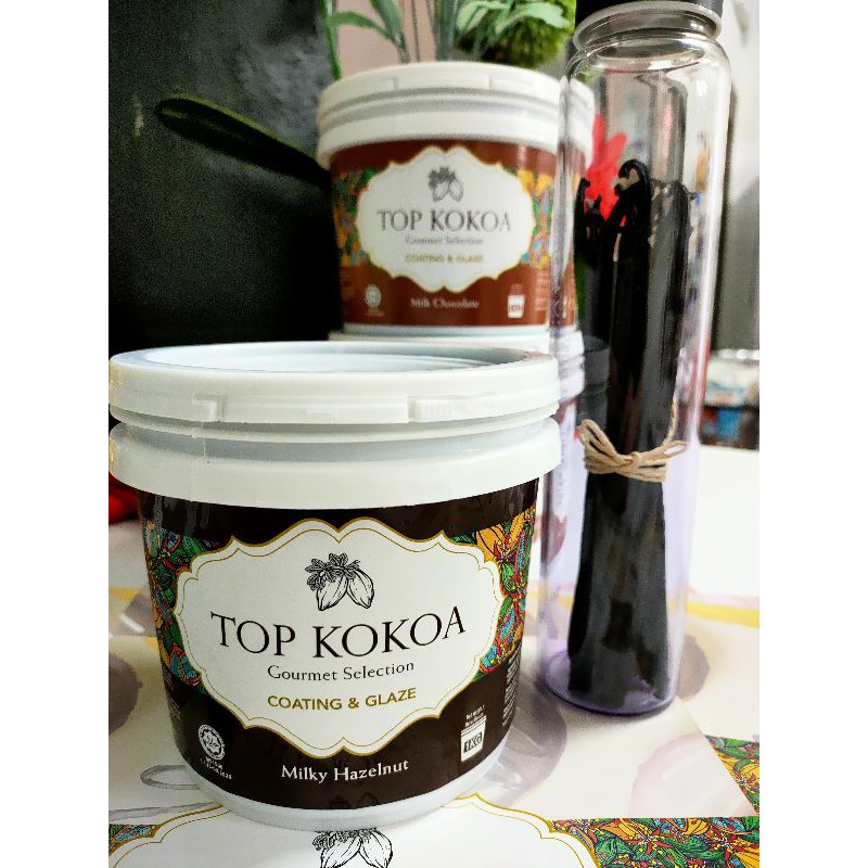 TOP KOKOA Gourmet Selection Coating & Glaze 1kg#Chocolate Coating# ...
