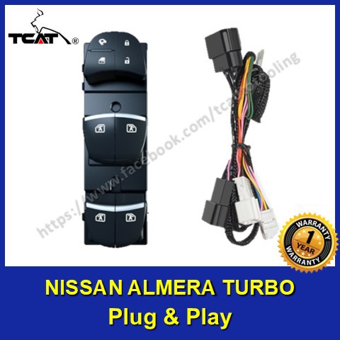 Nissan Almera Turbo Windows Switch Comes With Side Mirror Auto Folding ...