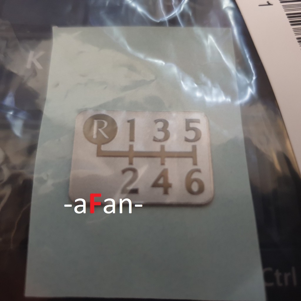 JDM 6 SPEED MANUAL LABEL 100% Original Japan | Shopee Malaysia