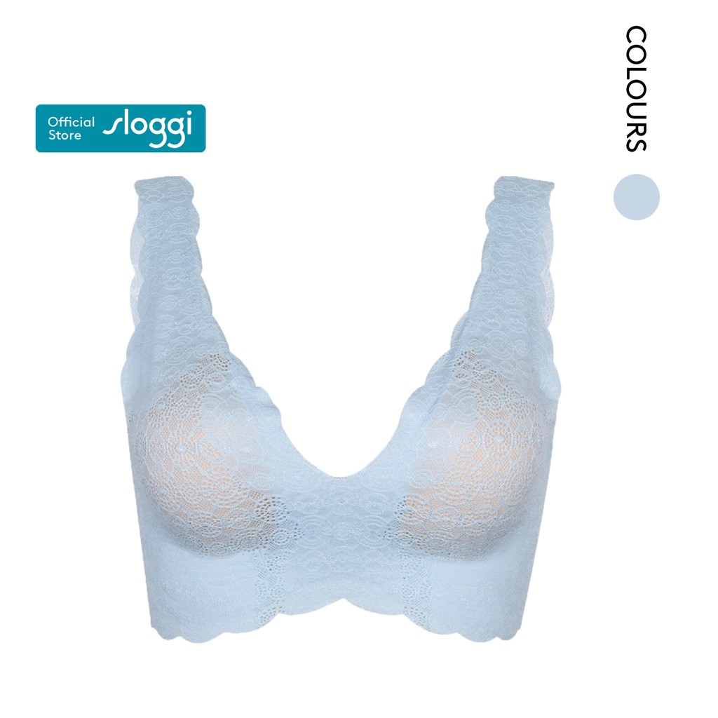 Sloggi ZERO Feel Lace Bra Top | Shopee Malaysia