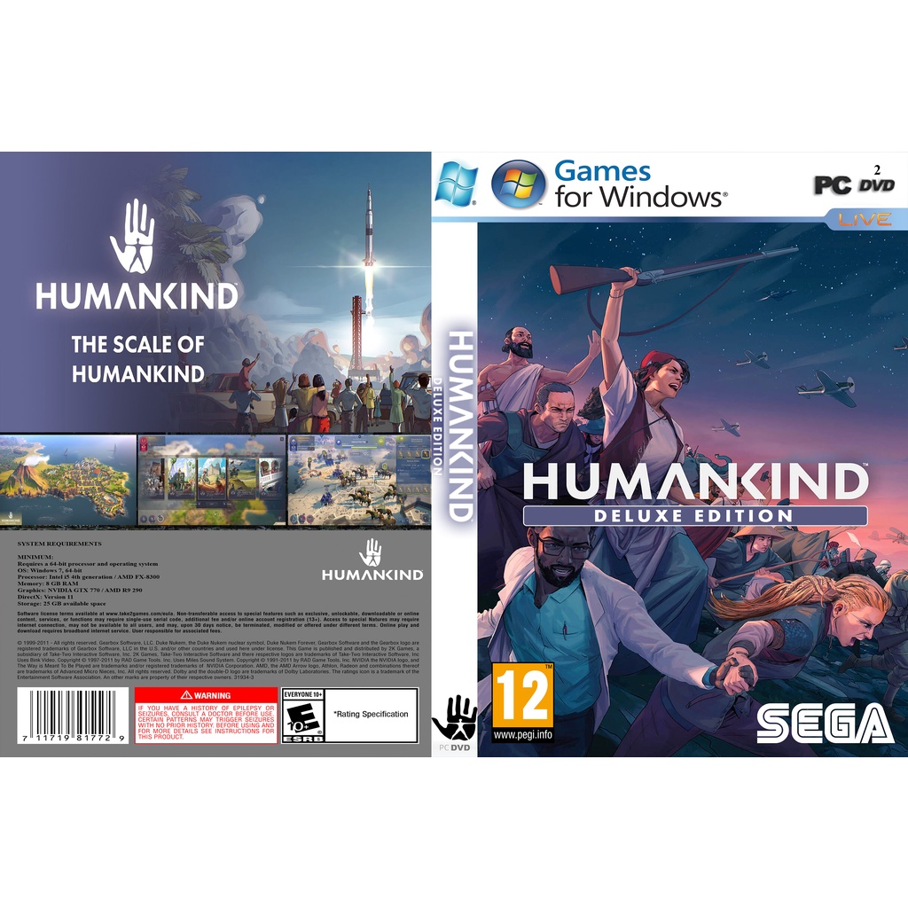 HUMANKIND: Digital Deluxe Early Adopter Edition PC GAME [Offline ...