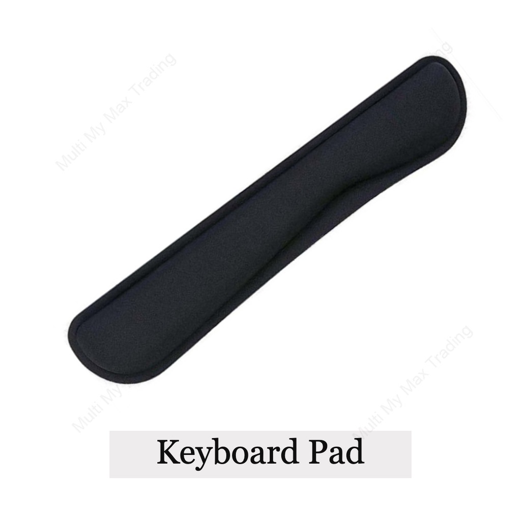 Mouse pad Keyboard pad with Memory Foam Ergonomic Mousepad wrist rest ...