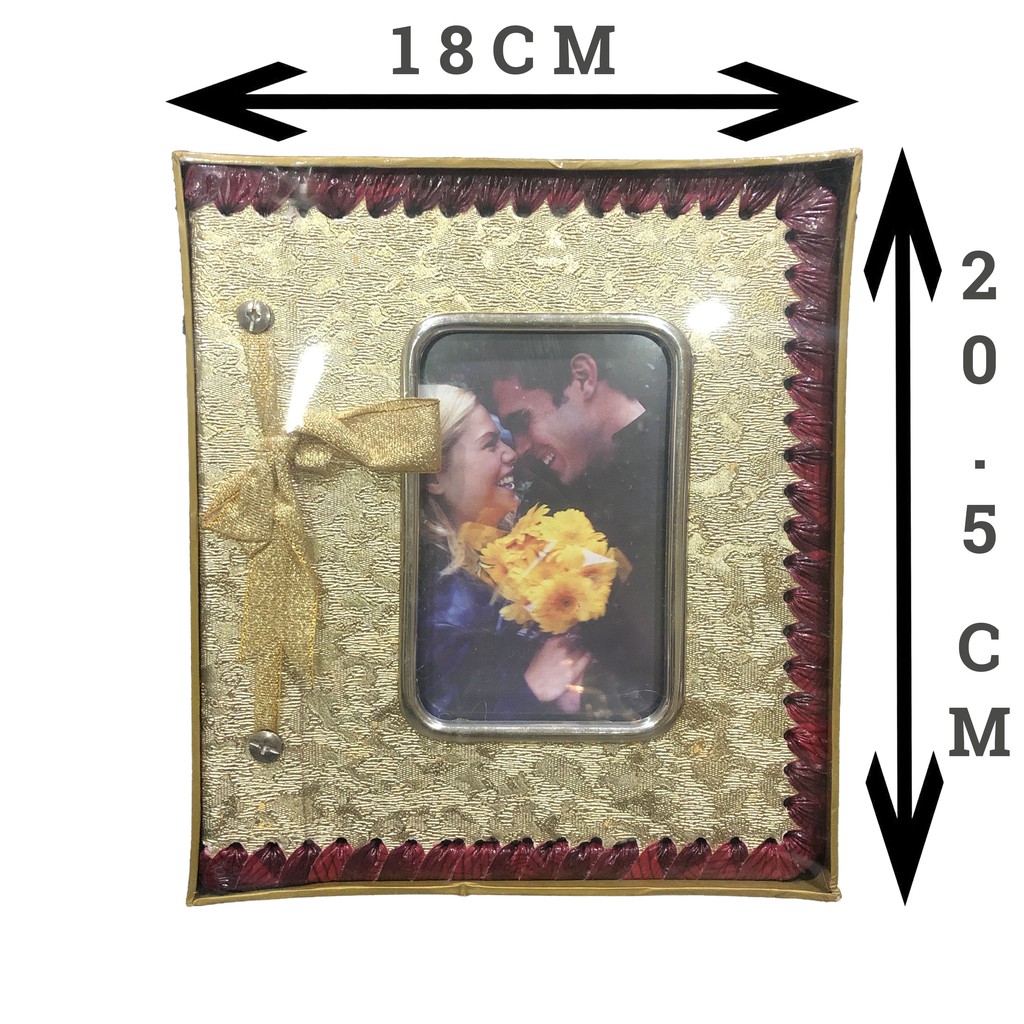 Wedding Gift Gold Photo Album Photo Book Gambar Polaroid | Shopee Malaysia