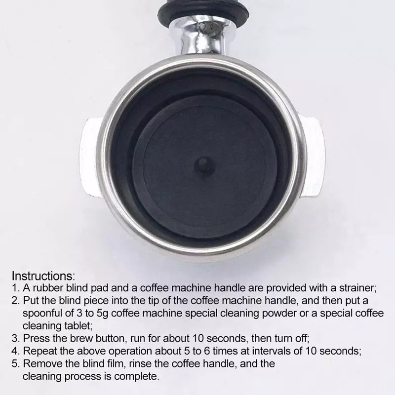 (Ready Stock)Espresso Coffee Portafilter Blank Basket Blind Filter ...