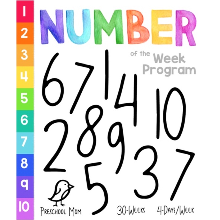 NUMBER OF THE WEEK PROGRAM 30 WEEKS KINDERGARTEN | Shopee Malaysia