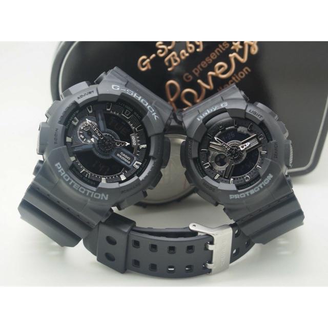G SHOCK COUPLE WATCH SET DUAL TIME WATER PROOF WITH COUPLE BOX | Shopee ...