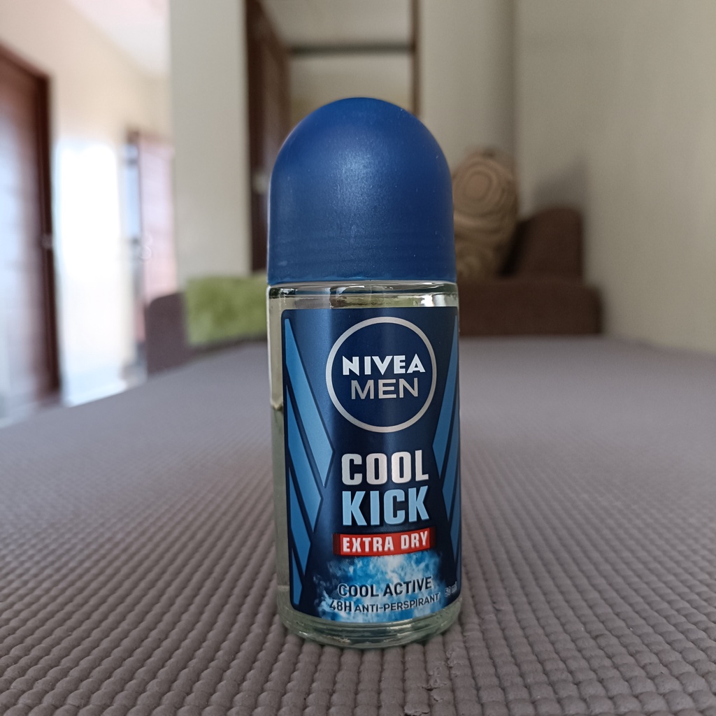 NIVEA MEN Cool Kick Extra Dry Cool Active Deodorant 50 mL | Shopee Malaysia