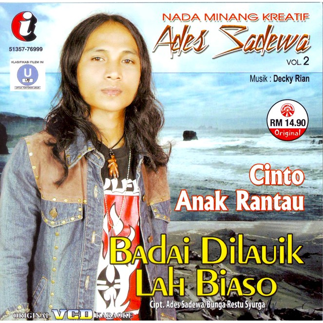 Ades Sadewa Nada Minang Kreatif V2 VCD 51357-76999 | Shopee Malaysia