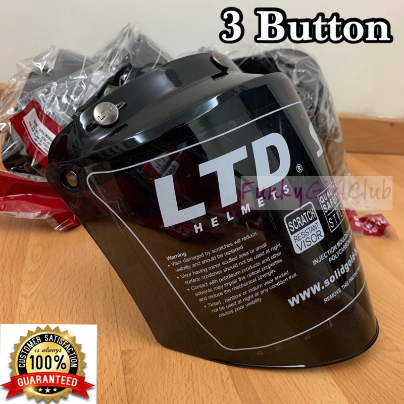 SGV LTD VISOR TAJAM FOR MS88 MHR SGV MS88 SG88 NS88 APOLLO SGV 3 BUTTON ...