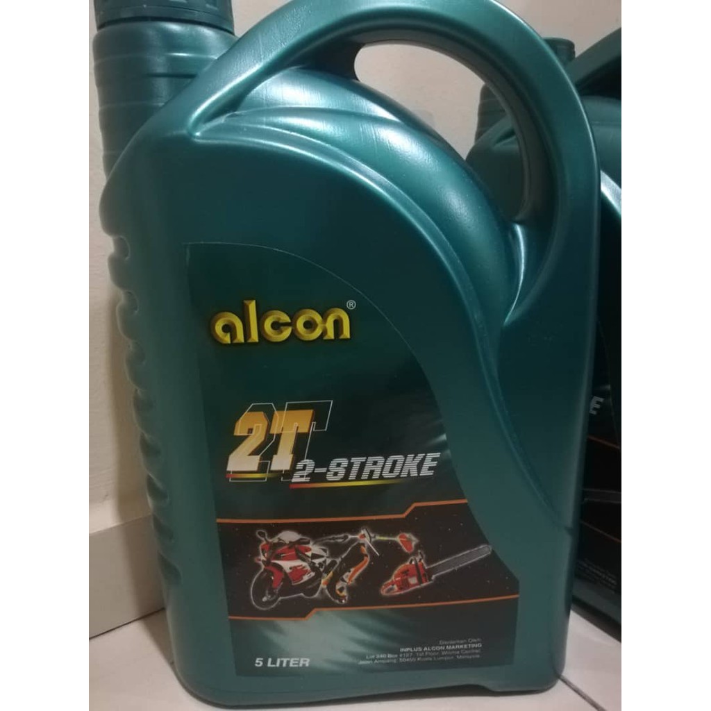 ALCON 2T 2STROKE MOTORCYCLE OIL 5L TCW | Shopee Malaysia