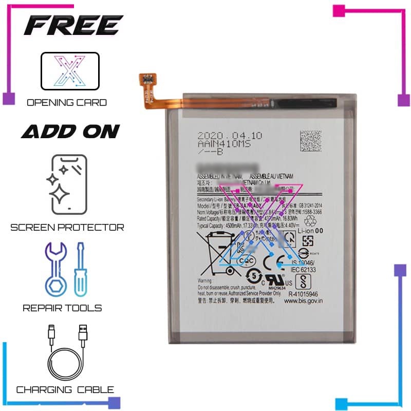 Battery EB-BA715ABY Compatible For Samsung A71 A715F (4370 mAh ...