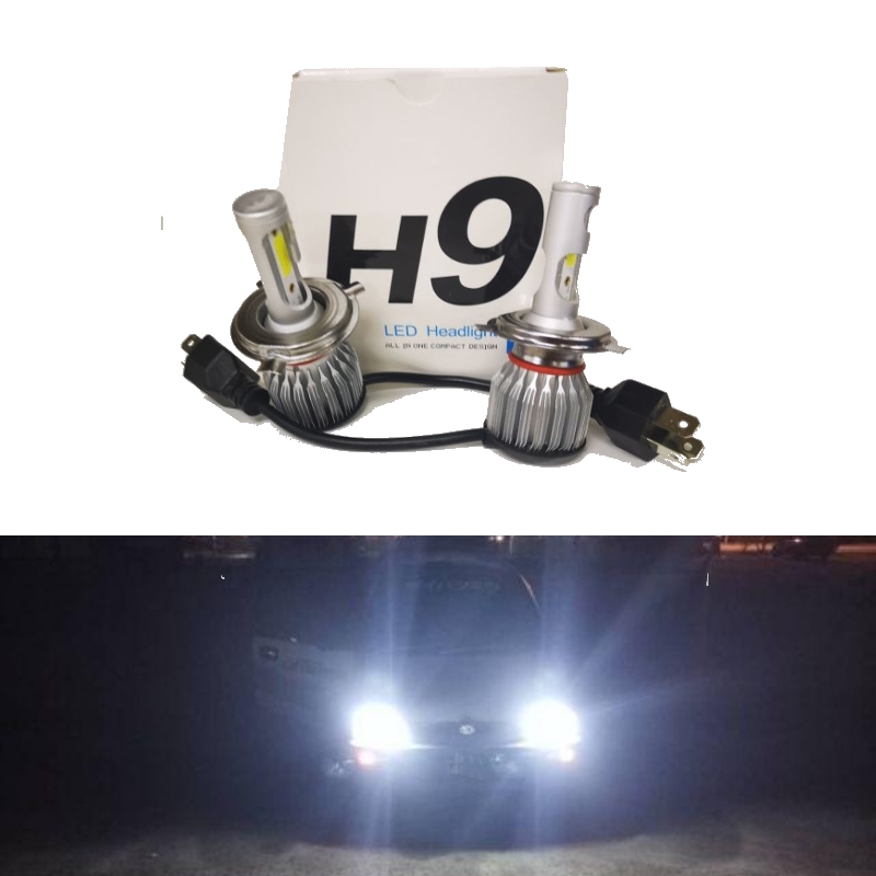 H9 LED HID H4 Car Headlight Headlamp Bulbs 6000k Myvi Old 2005 Icon ...