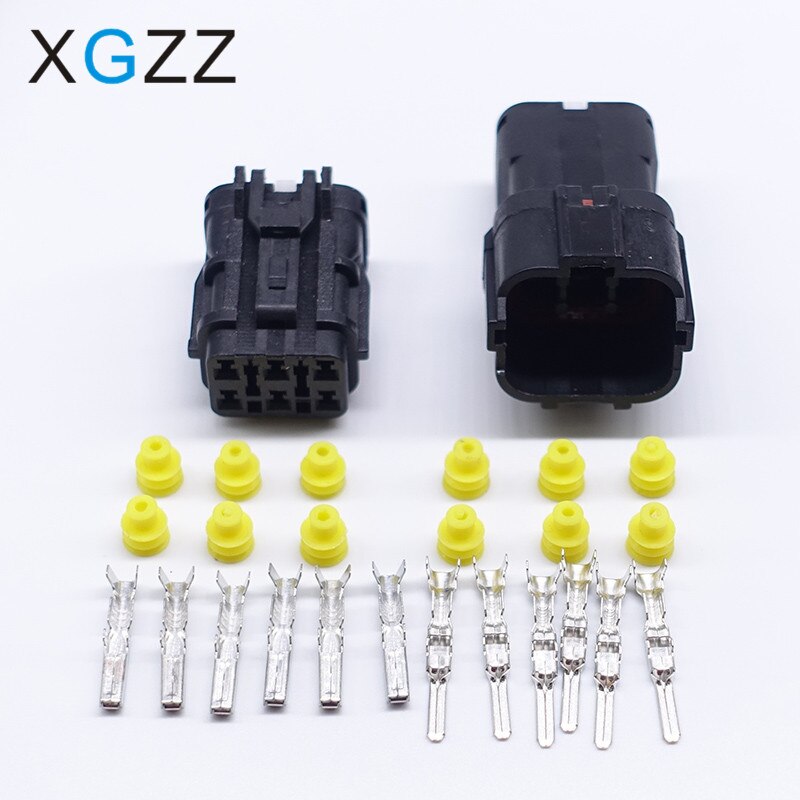 Female Male 6 Pin 7123-7464-40 7222-7464-40 Automotive Connector Auto ...