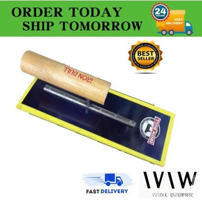 PVC PLASTERING TROWEL WITH SPONGE 3"X10" | Shopee Malaysia