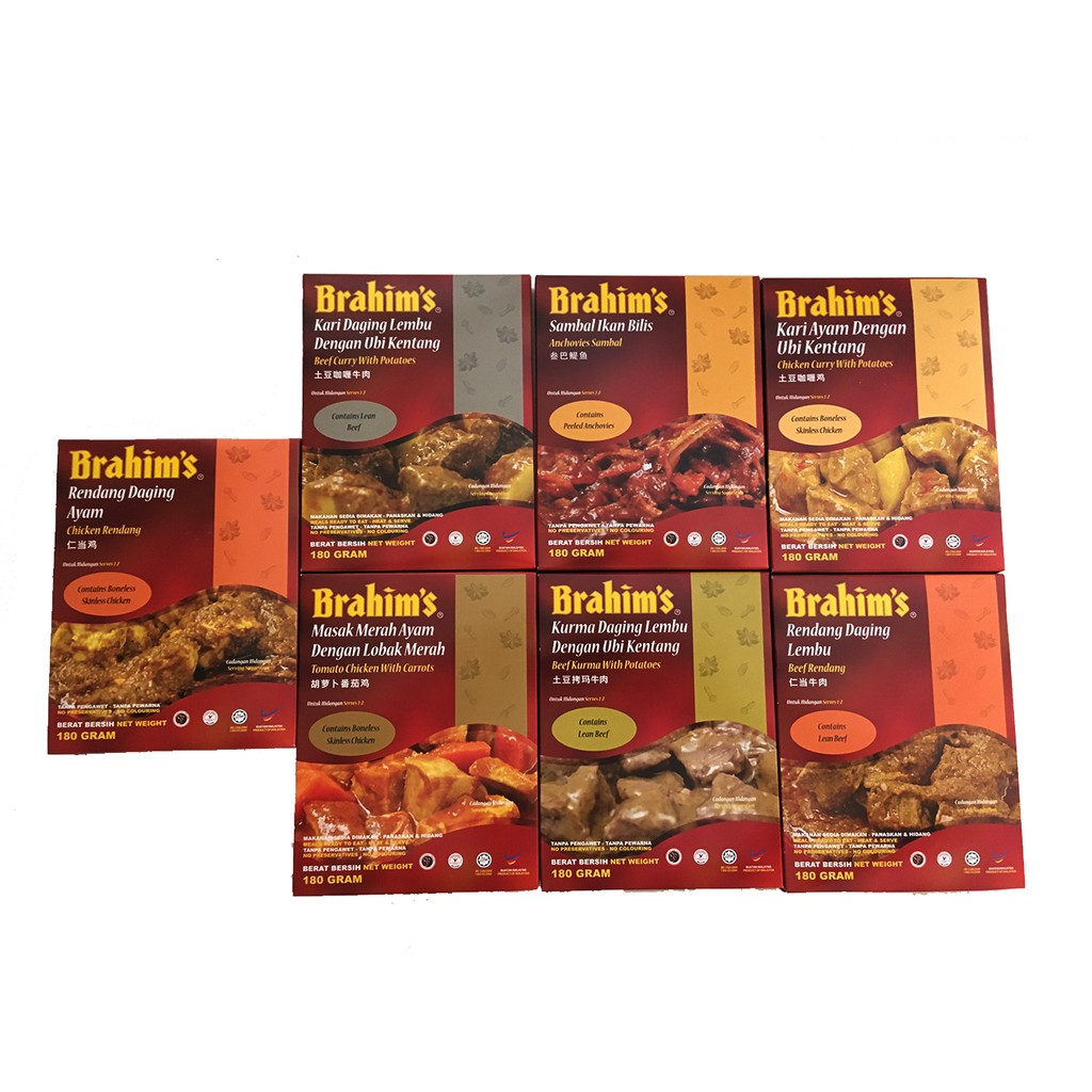 BRAHIM'S READY STOCK👍MEALS READY TO EAT DISHES_READY TO EAT FOOD ...