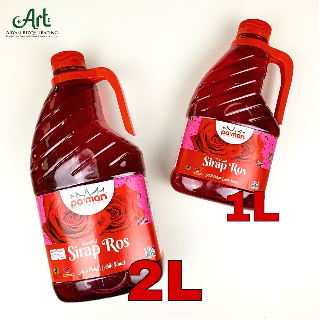Kordial Sirap Pa'man 2 Liter/ 1 Liter | Shopee Malaysia