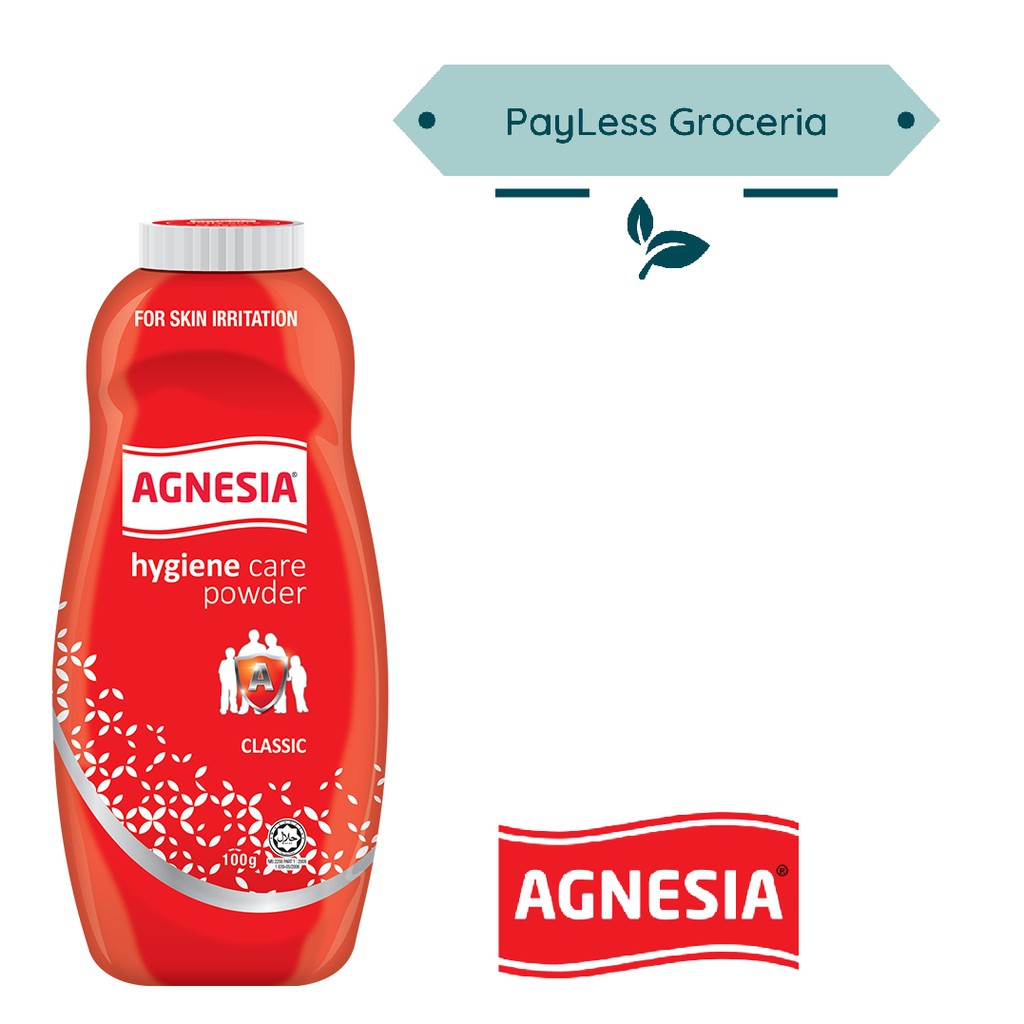 Agnesia Antiseptic Powder / Talcum 300g | Shopee Malaysia