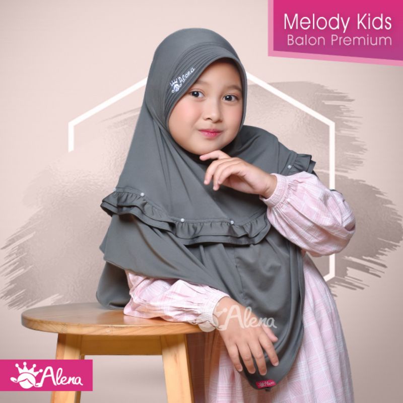 Alena hijab for elementary school kindergarten melody kids | Shopee Malaysia