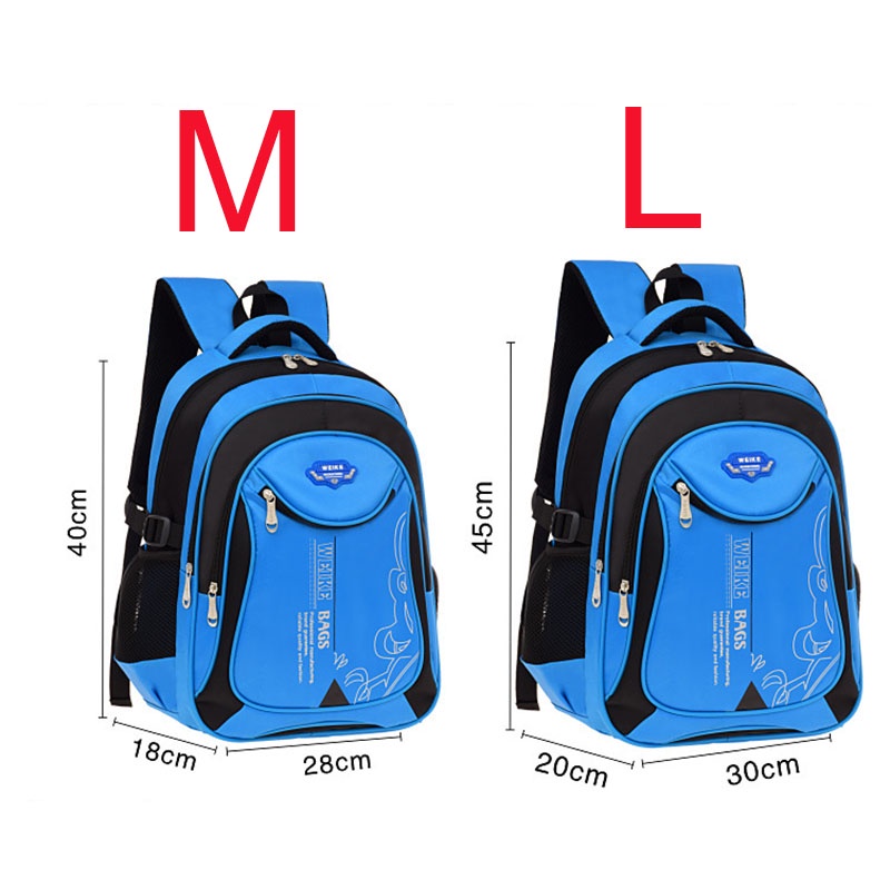 Children Kid School Bag Nylon School Bag Laptop Backpack Beg Sekolah ...