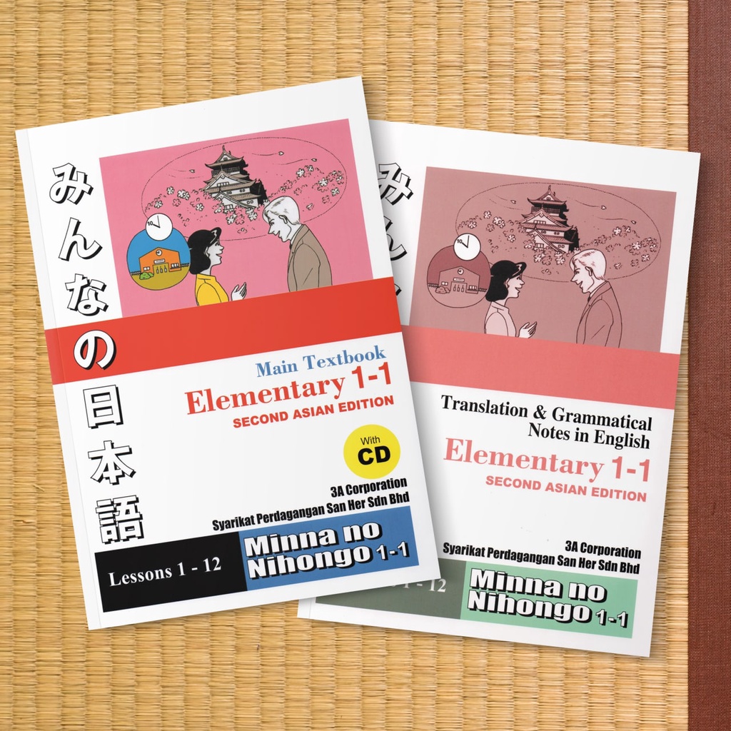 Minna no Nihongo 1-1 (Main Textbook, Translation & Grammatical Notes ...