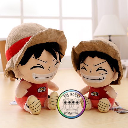 One Piece Monkey D Luffy Soft Toy Plush Stuffed Toys Plushie | Shopee ...
