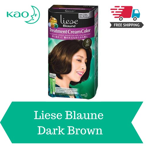 Kao Liese Blaune Treatment Cream Color (2, 3, 4, 5, 6) (8.8 Sales ...