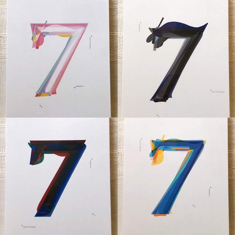 (ready stock) BTS - MOTS 7 sealed album (Map of the Soul series ...