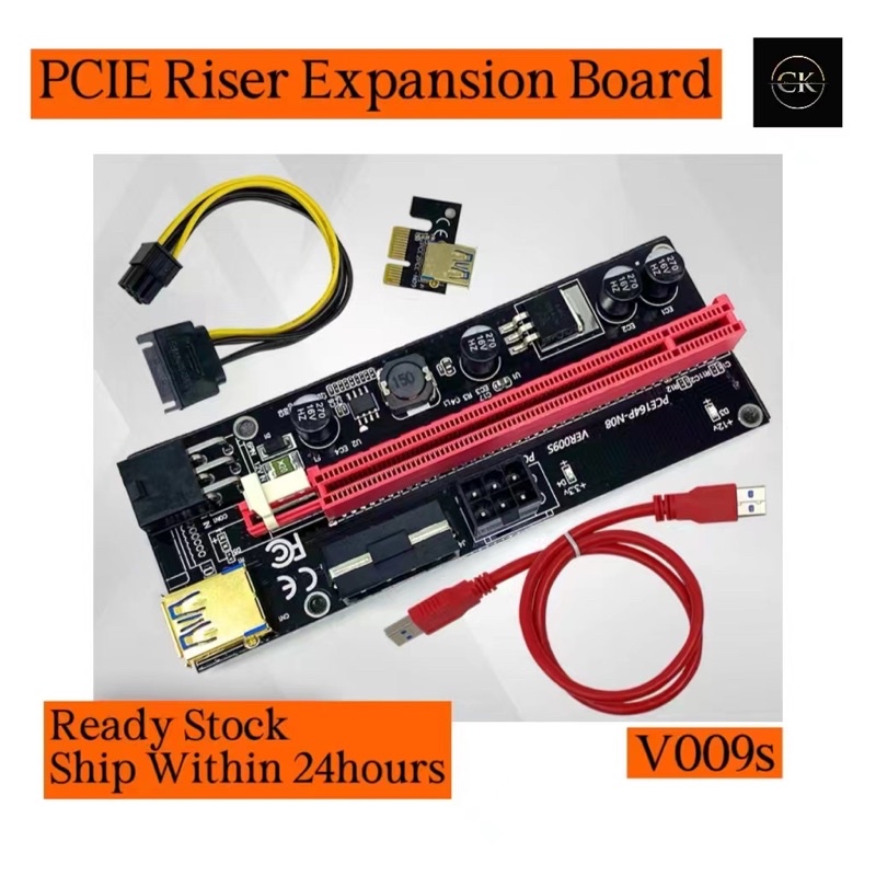PCIE Riser Expansion Board | Shopee Malaysia