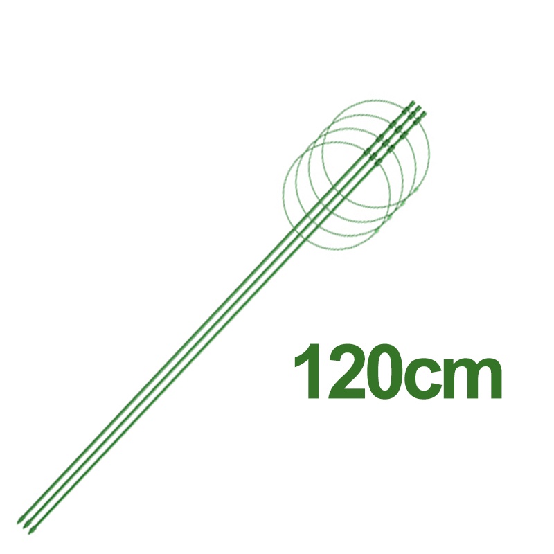 Conical plant climbing support stick net flower rack ring frame stand ...