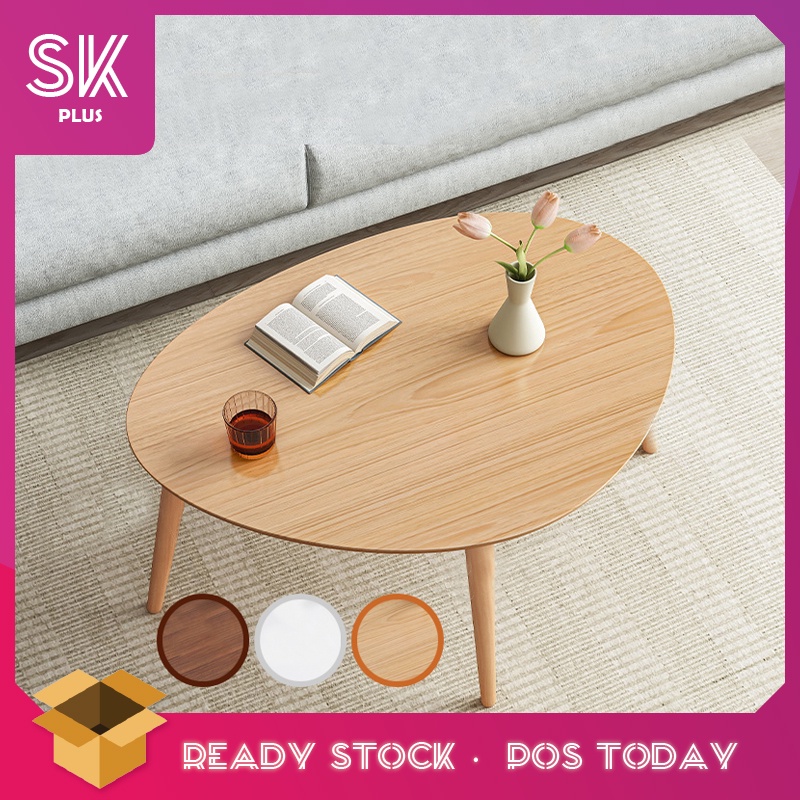 SKPLUS Small Coffee Table Simple Modern Small Round Table Home Balcony ...