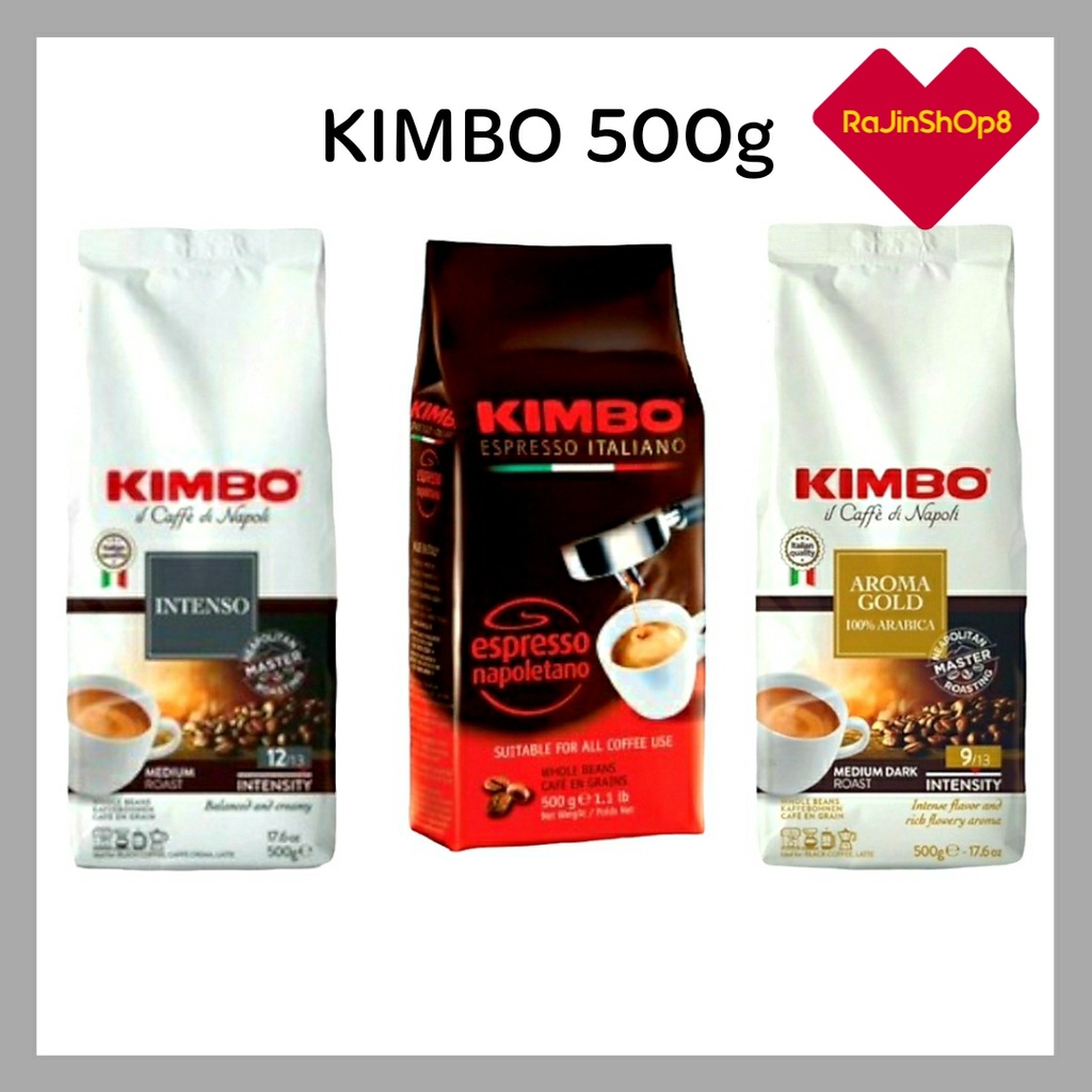 KIMBO Whole Bean - Intenso Medium Roast / Espresso Napoli Italian ...