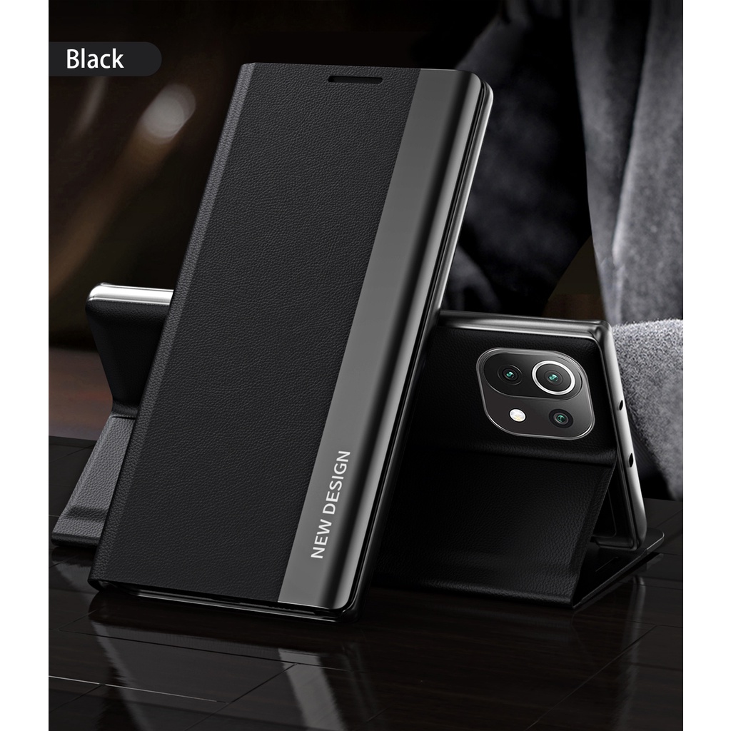 For Xiaomi Mi 12 12S 11T 14T Pro 11 Lite 5G NE 11Lite Leather Plating ...