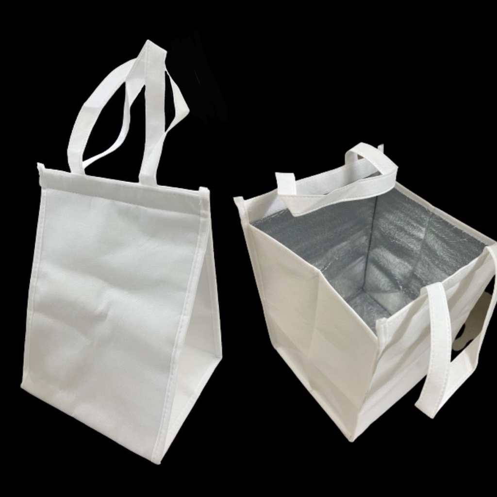 Food Delivery Bag with velcro cooler bag Insulated Bag Ready Stock ...