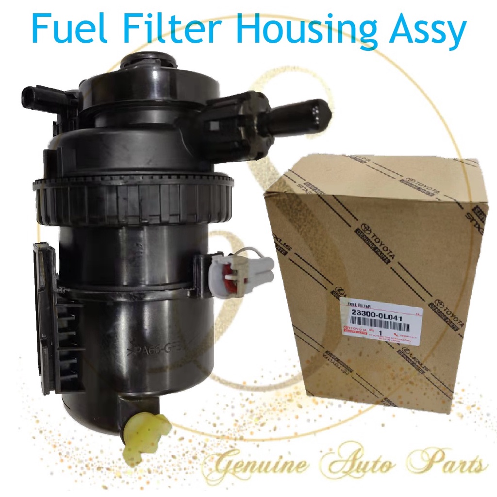 100% ORIGINAL TOYOTA FUEL FILTER ASSY ASSEMBLY HILUX KUN25 KUN26 23300 ...
