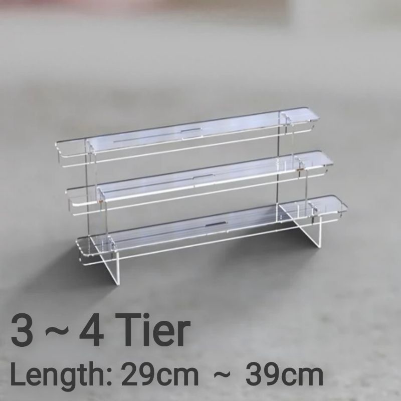 展示架 Acrylic Display Stand Animation Model Display Riser Counter Rack ...