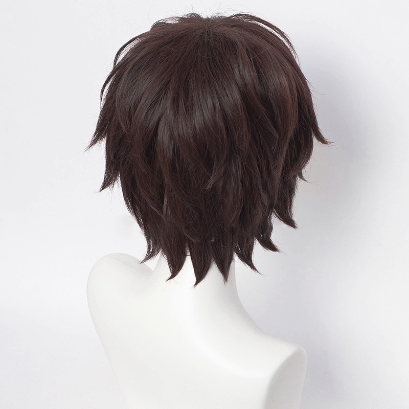Dazai Osamu Wig Anime Bungo Stray Dogs Cosplay Short Black Heat ...
