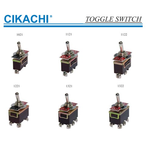 CKC CIKACHI Toggle Switch ON-OFF / ON-OFF-ON 10A/15A | Shopee Malaysia