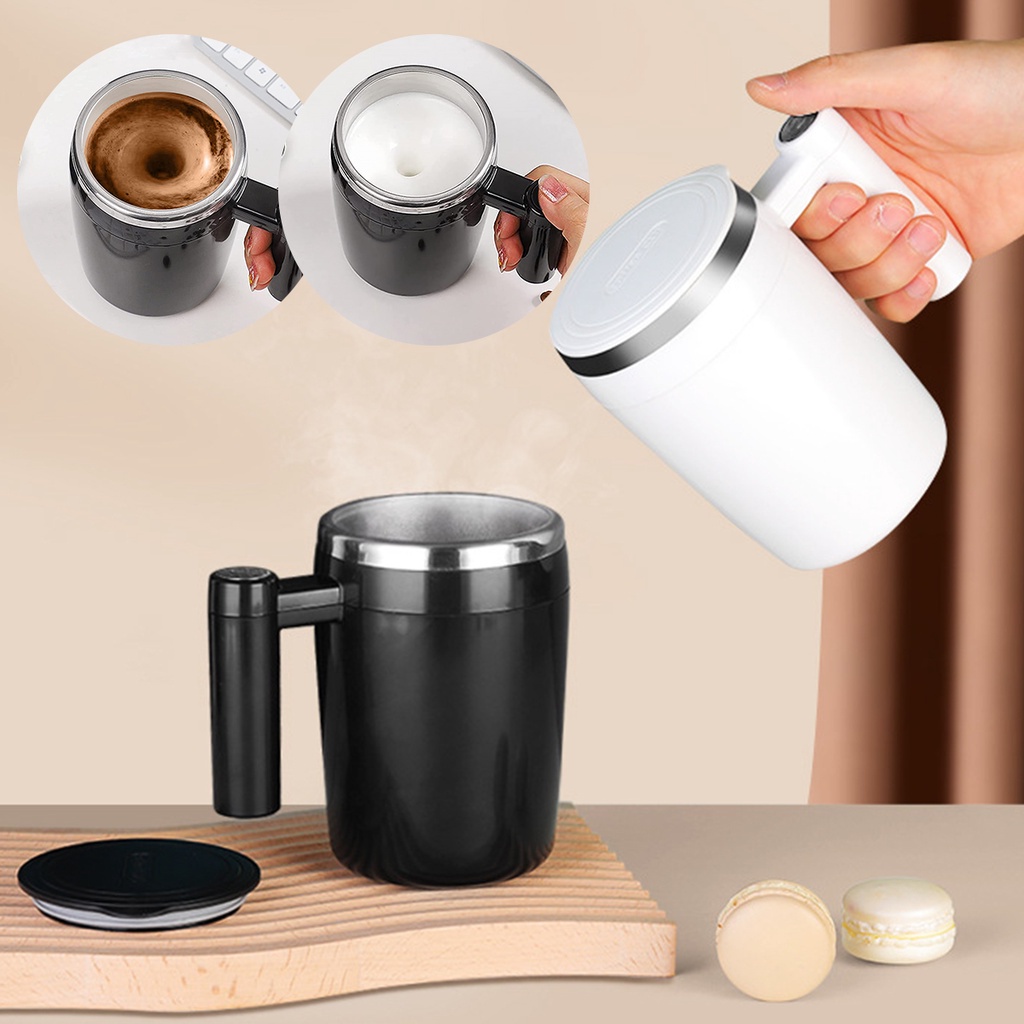 Magnetic Stirring Cup 304 Stainless Steel 380ml Rechargeable ...