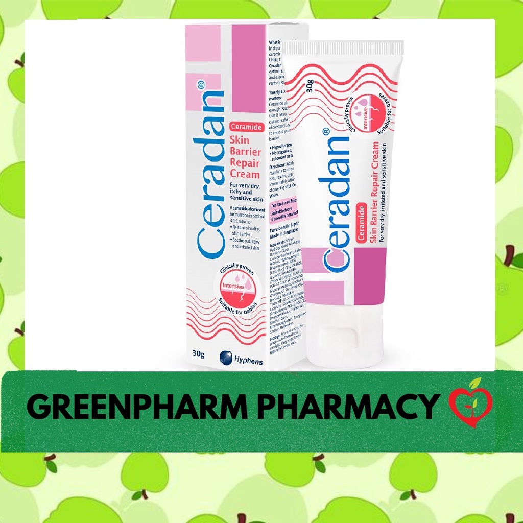 Ceradan Ceramide - Skin Barrier Repair Cream 30g (EXP: 09/2024 ...