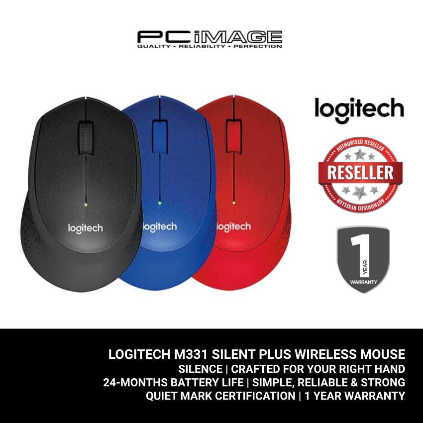 Logitech M331 Silent Plus Wireless Mouse | Shopee Malaysia