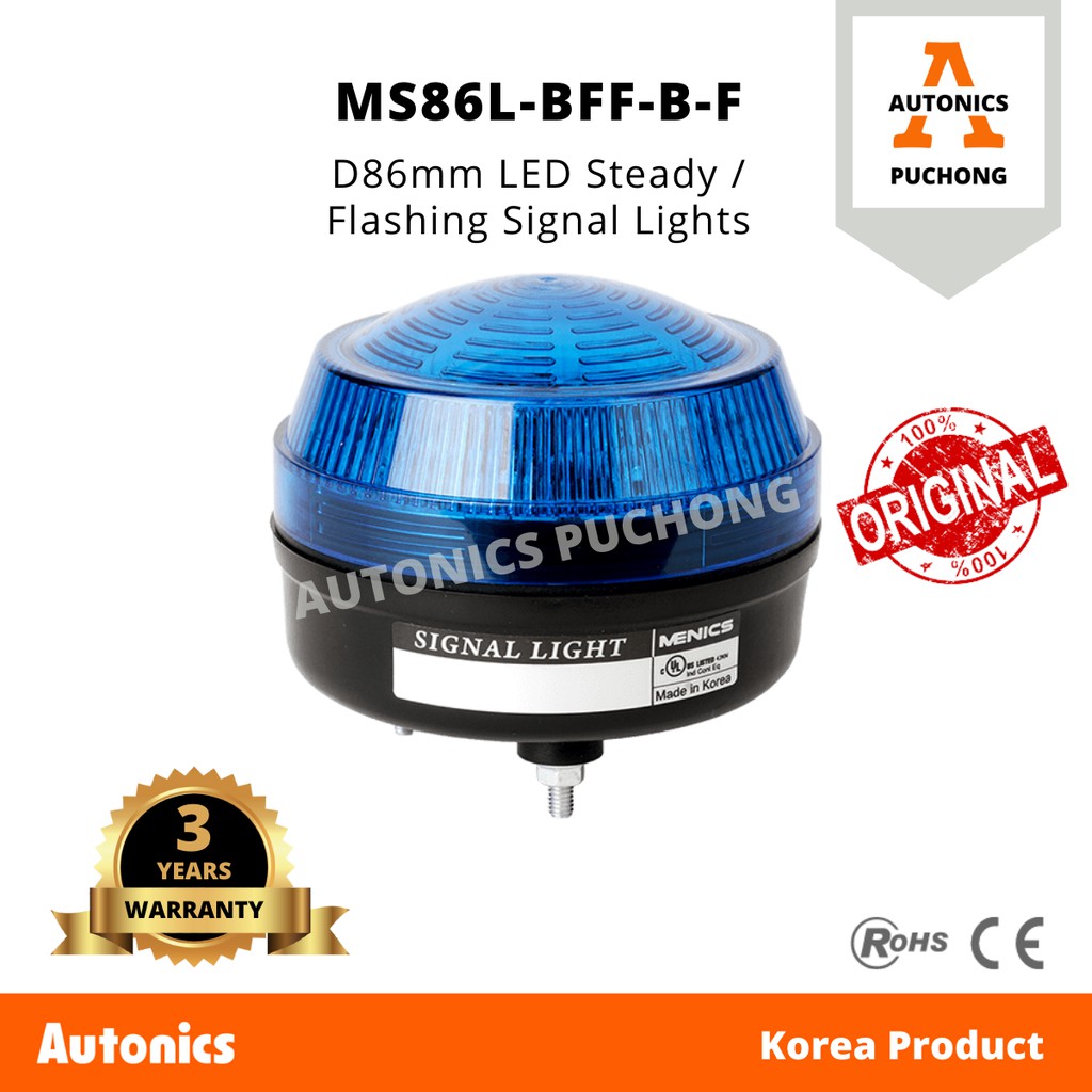 Menics Signal Light | MS86L Series| MS86L-BFF-B-F | Shopee Malaysia