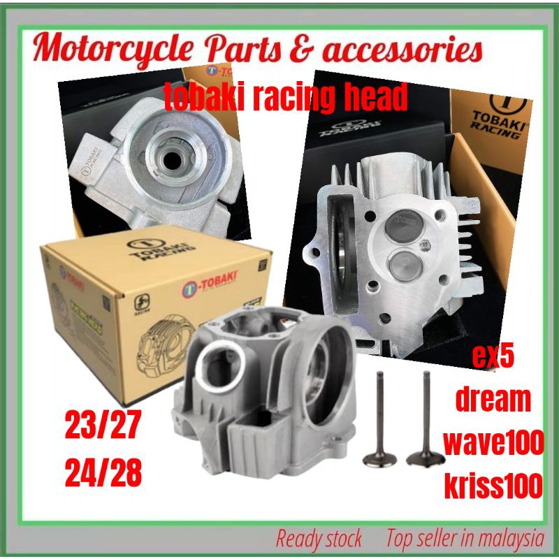 tobaki head ex5 dream wave100 kriss100 ebonus 24/28 23/27 | Shopee Malaysia