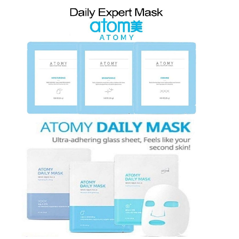 Atomy Daily Expert Mask Brightening Firming Moisturizing 艾多美 每日面膜 (1 ...