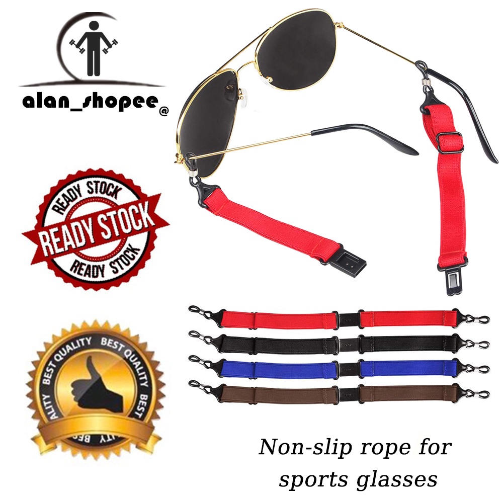 Glasses Strap Holder - Sunglass Cord Holder - Adjustable Glasses and ...